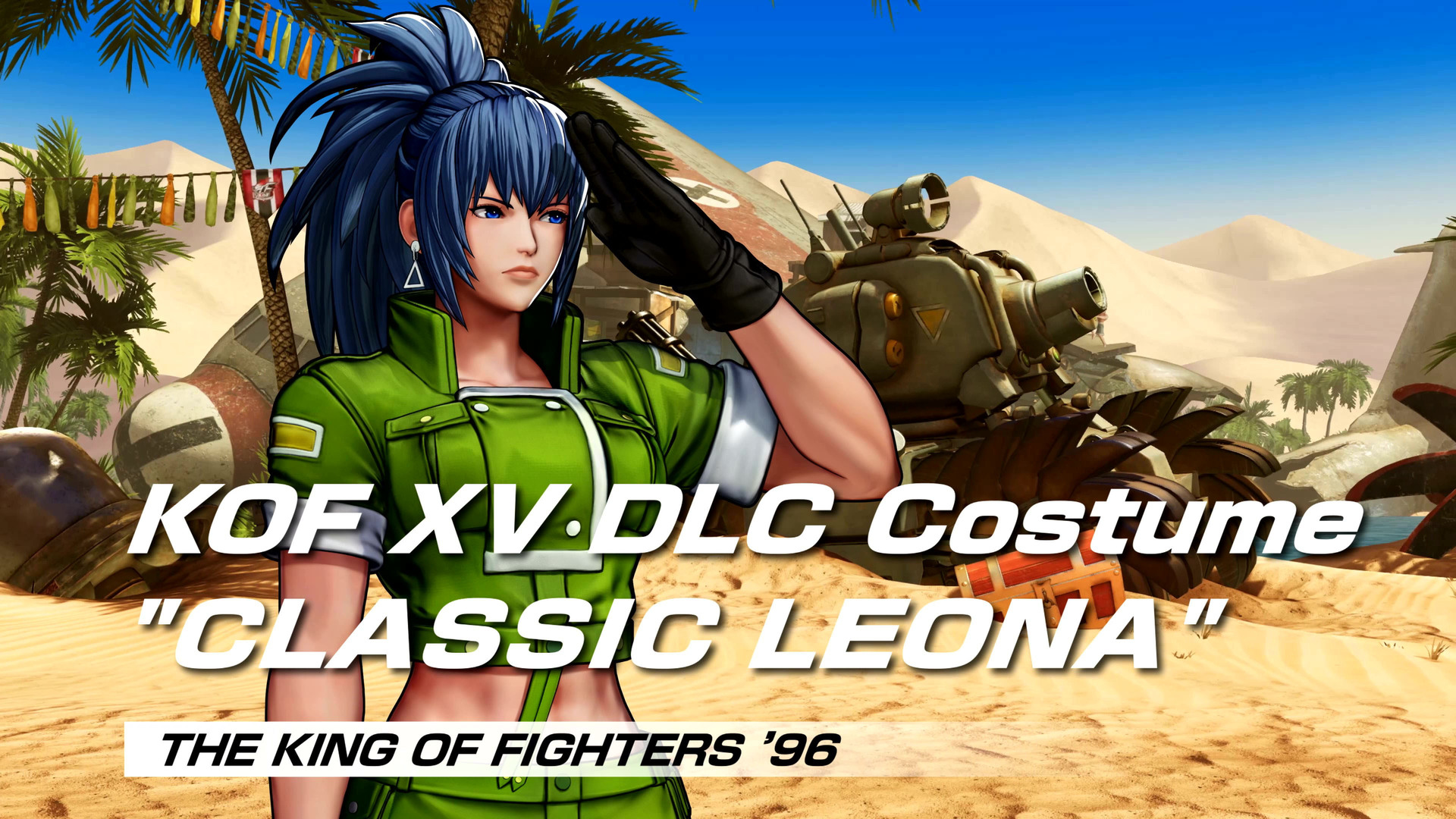 The King of Fighters XV - DLC Costume "Classic Leona" Trailer - Final ...