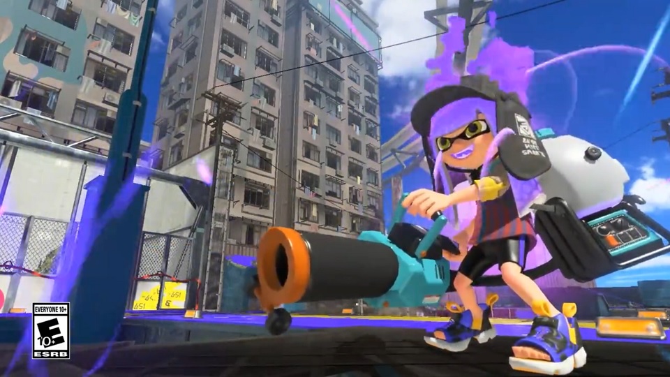 Nintendo shows off the new Ink Vac weapon for Splatoon 3 - Final Weapon