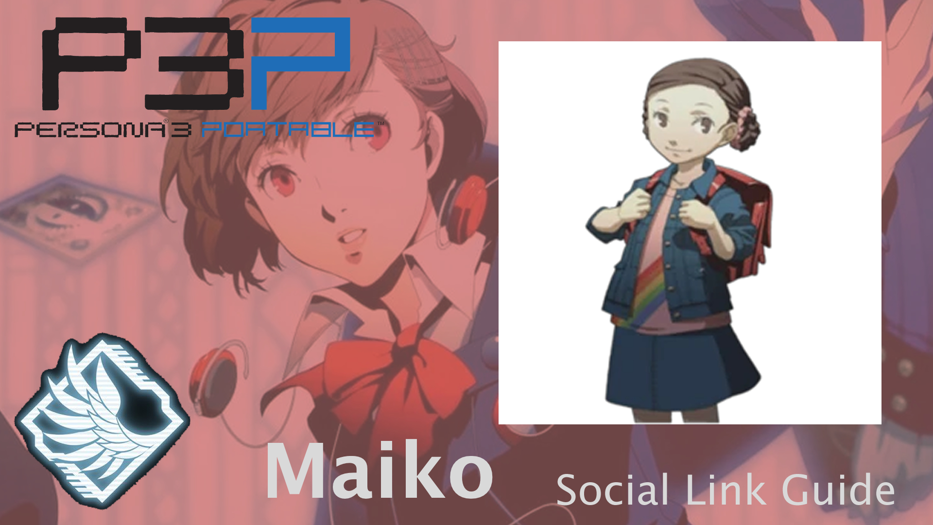 Persona 3 Portable: Female Protagonist Maiko Social Link Guide