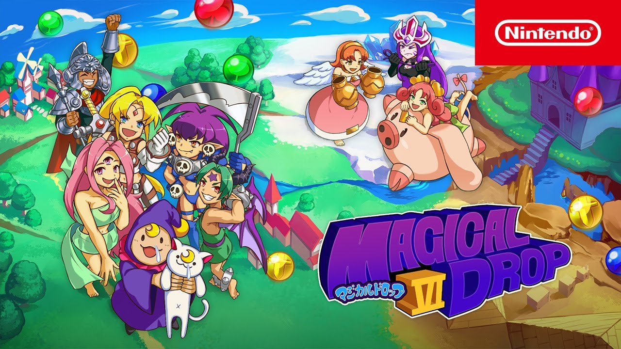 Magical Drop VI Now Available for Switch, Physical Editions Announced