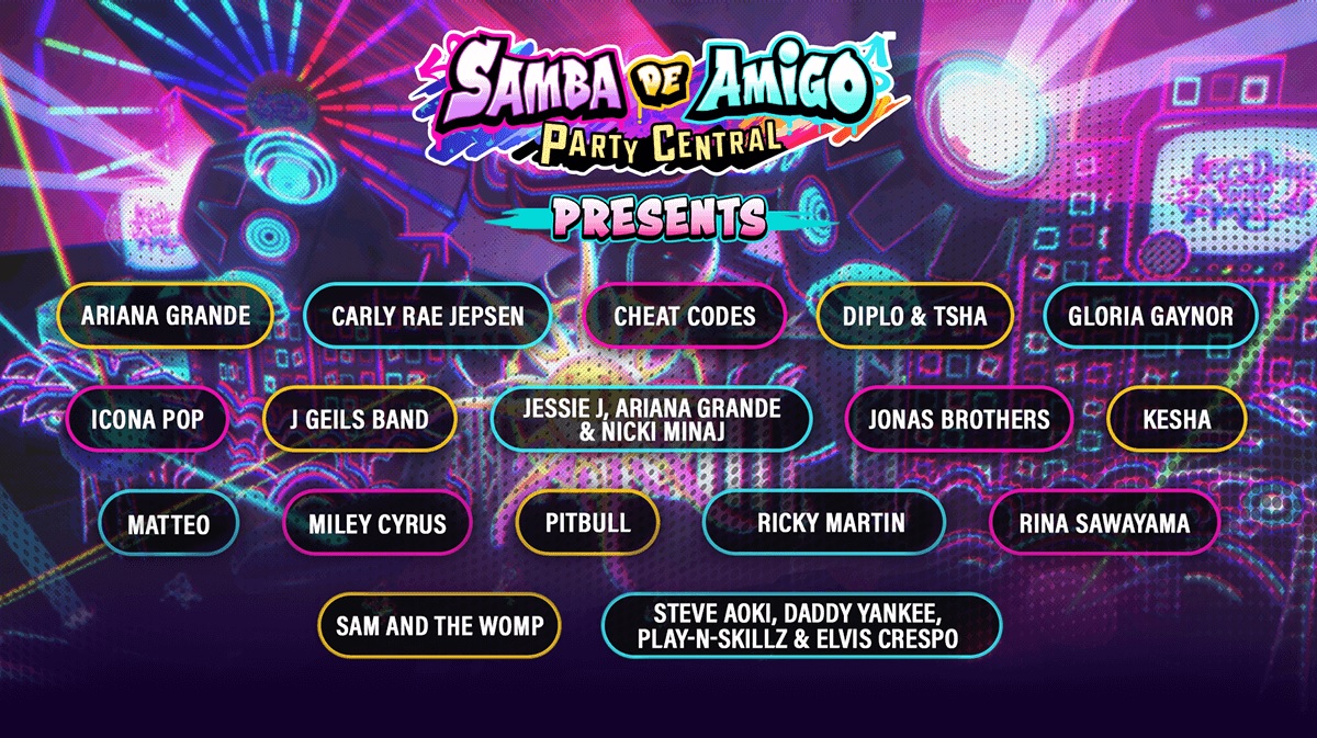 Samba de Amigo: Party Central Reveals First Batch of Songs