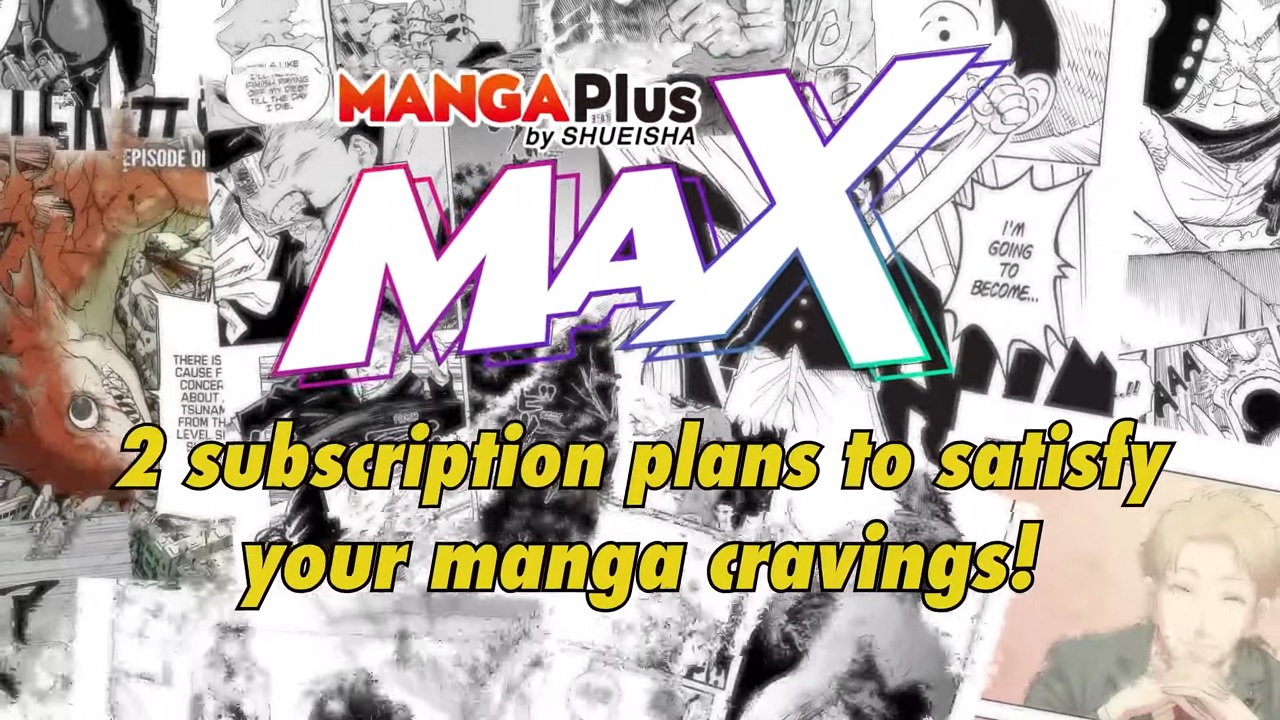 Shueisha Launches New Manga Plus Max Subscription Service