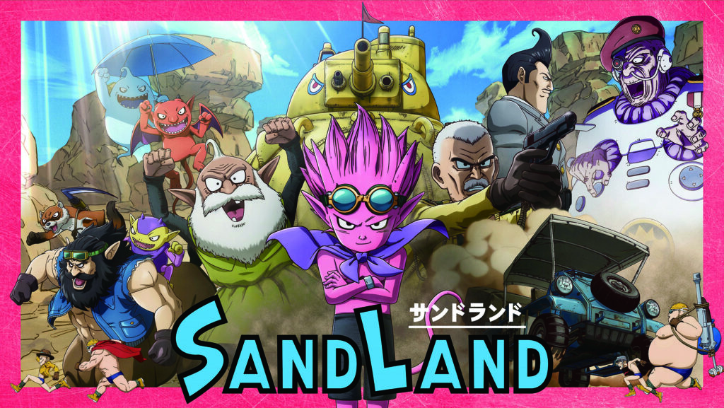 SAND LAND Anime Series Announced for Disney Plus