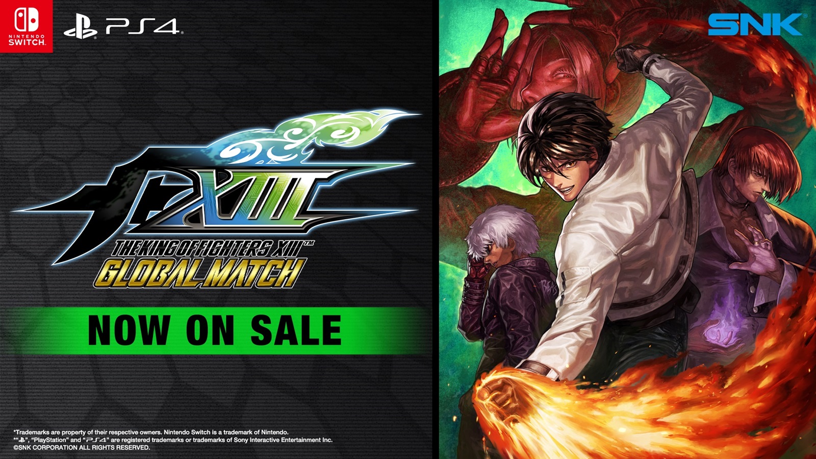 The King of Fighters XIII: Global Match Now Available