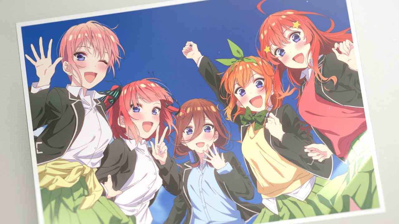 The Quintessential Quintuplets Video Celebrates Animes 5th Anniversary