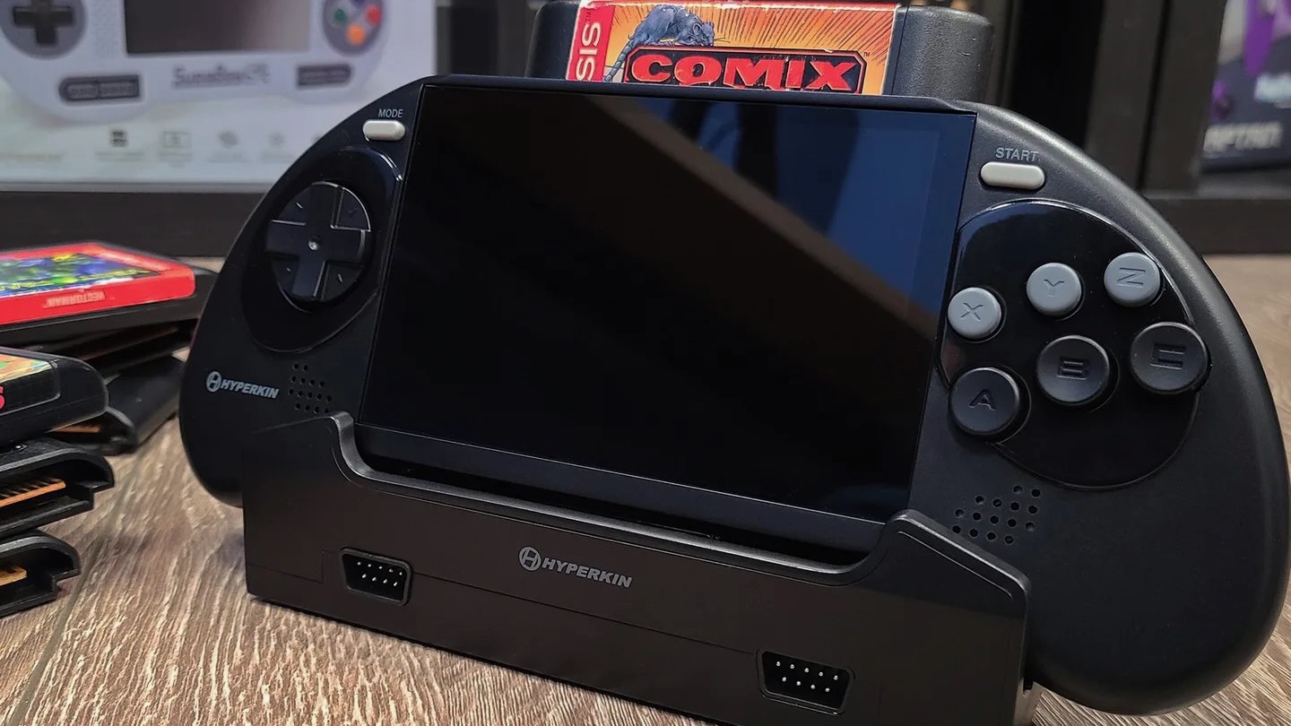 Hyperkin Reveals Mega 95 SEGA Genesis Handheld Hybrid