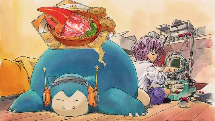 Snorlax's Dream Gourmet Manga Officially Announced