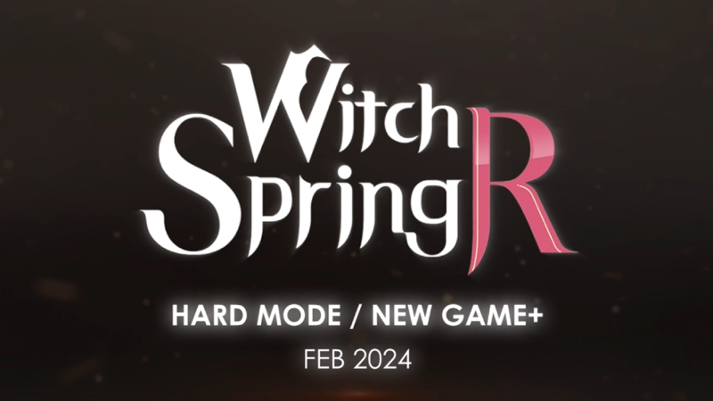 WitchSpring R Hard Mode and New Game+ Update Revealed