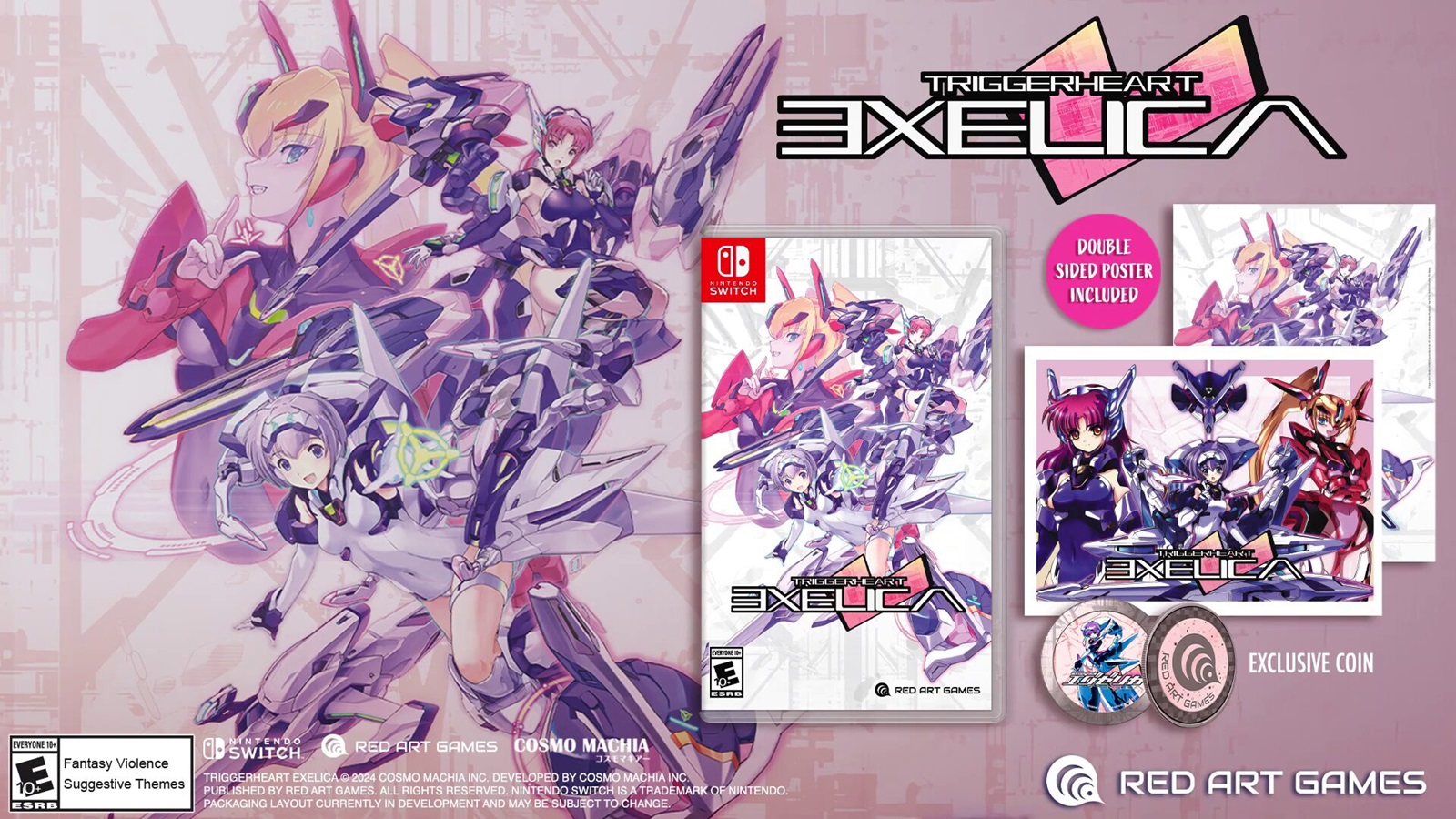TriggerHeart Exelica Switch Physical Editions Revealed