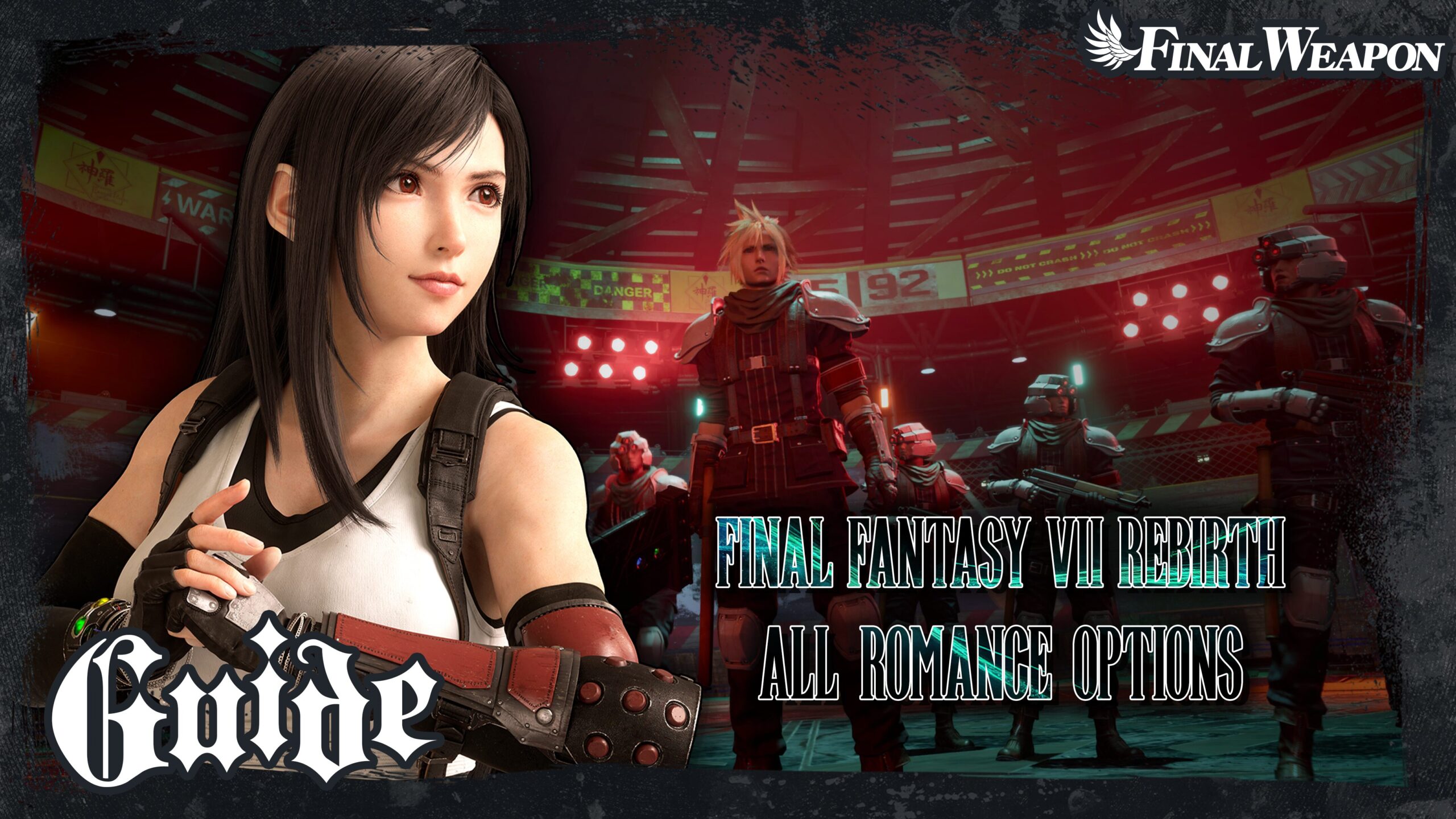 Final Fantasy VII Rebirth - All Romance Options