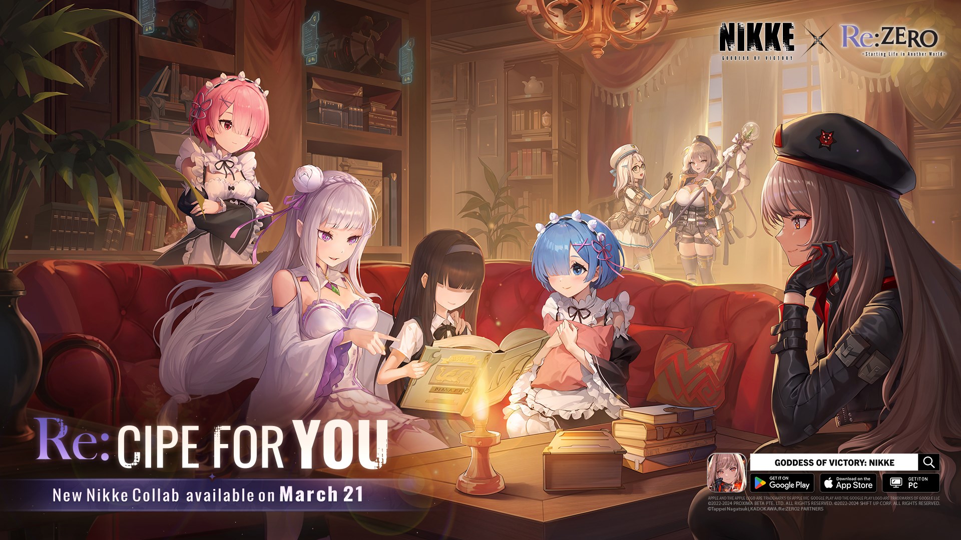 Goddess of Victory: NIKKE Shares Trailer for Re:ZERO Collaboration