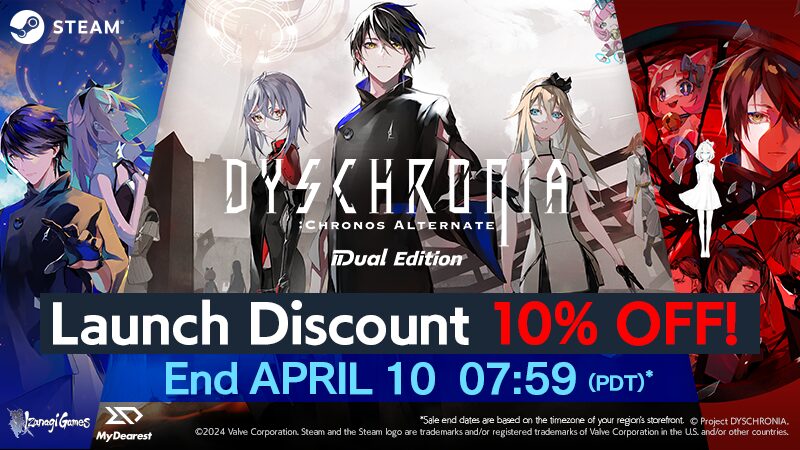 DYSCHRONIA: Chronos Alternate Dual Edition Now Available, Limited-Time ...