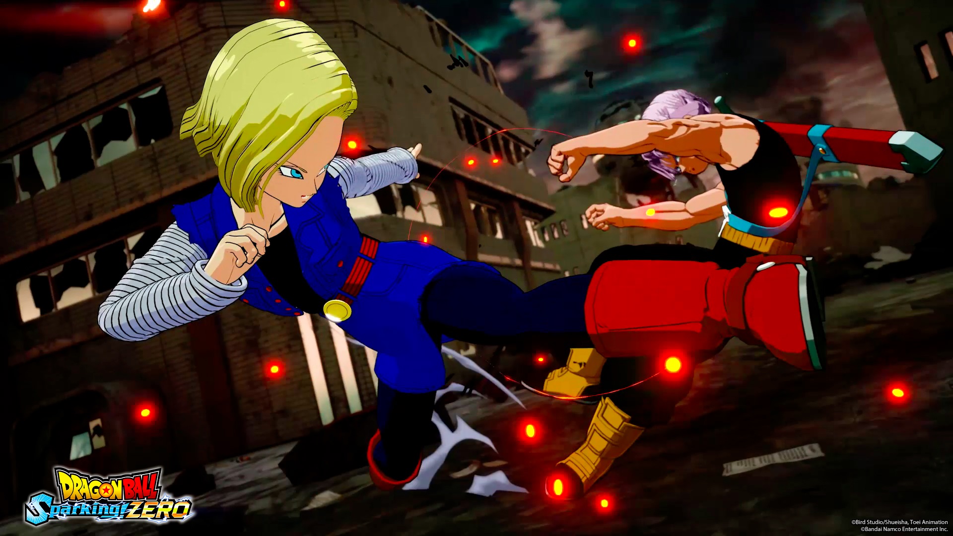 Dragon Ball Sparking! ZERO Reveals Android 17 and 18 Screenshots