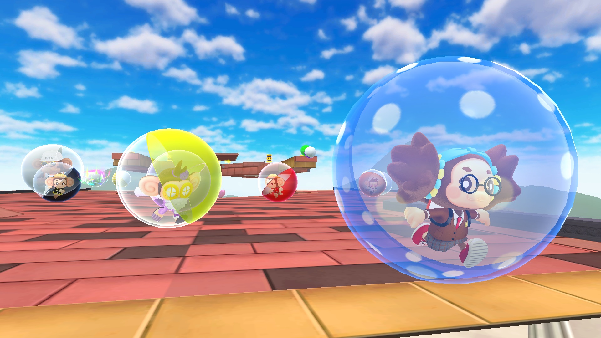 Super Monkey Ball Banana Rumble Reveals Characters & Special Costume