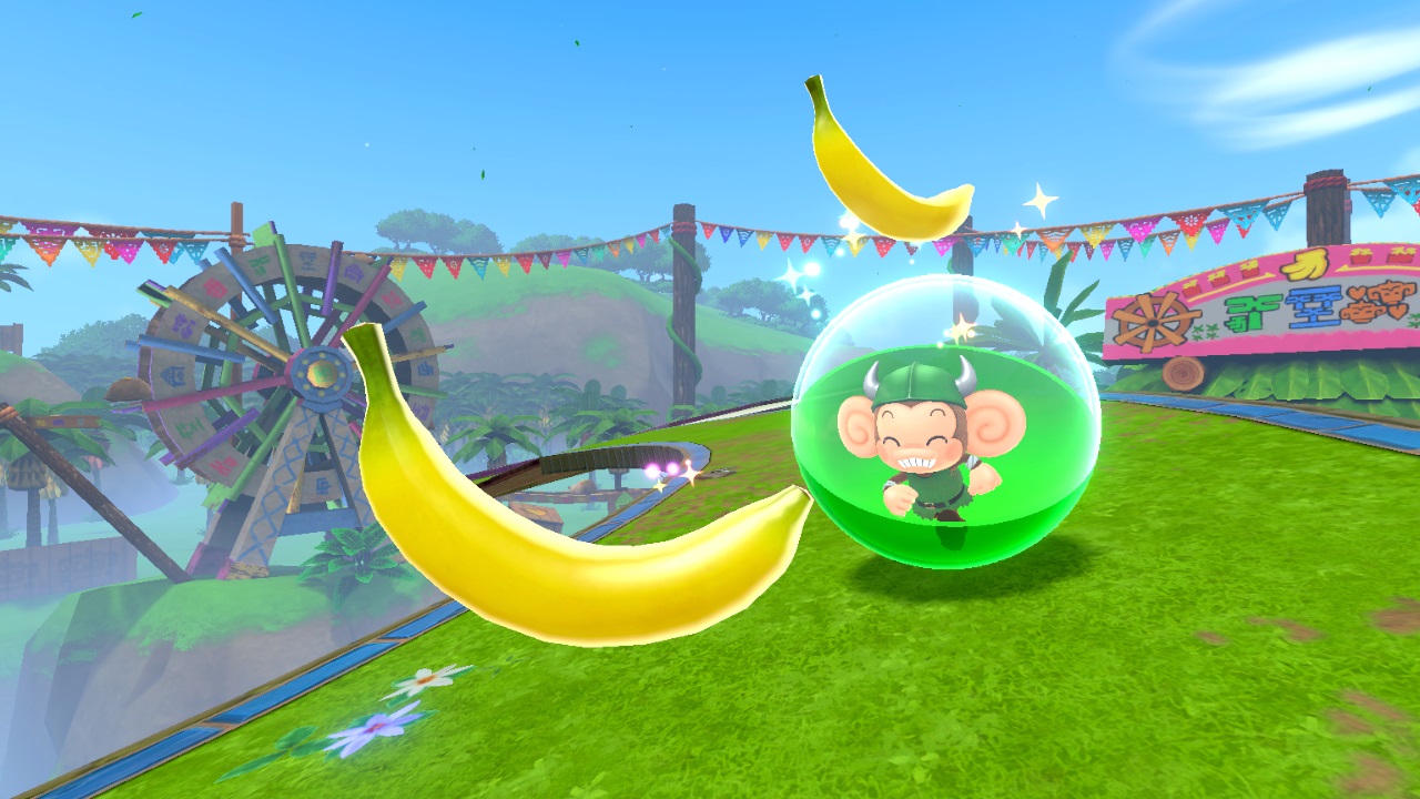 Super Monkey Ball Banana Rumble Releases Update 1.20 and Beat & Axel DLC