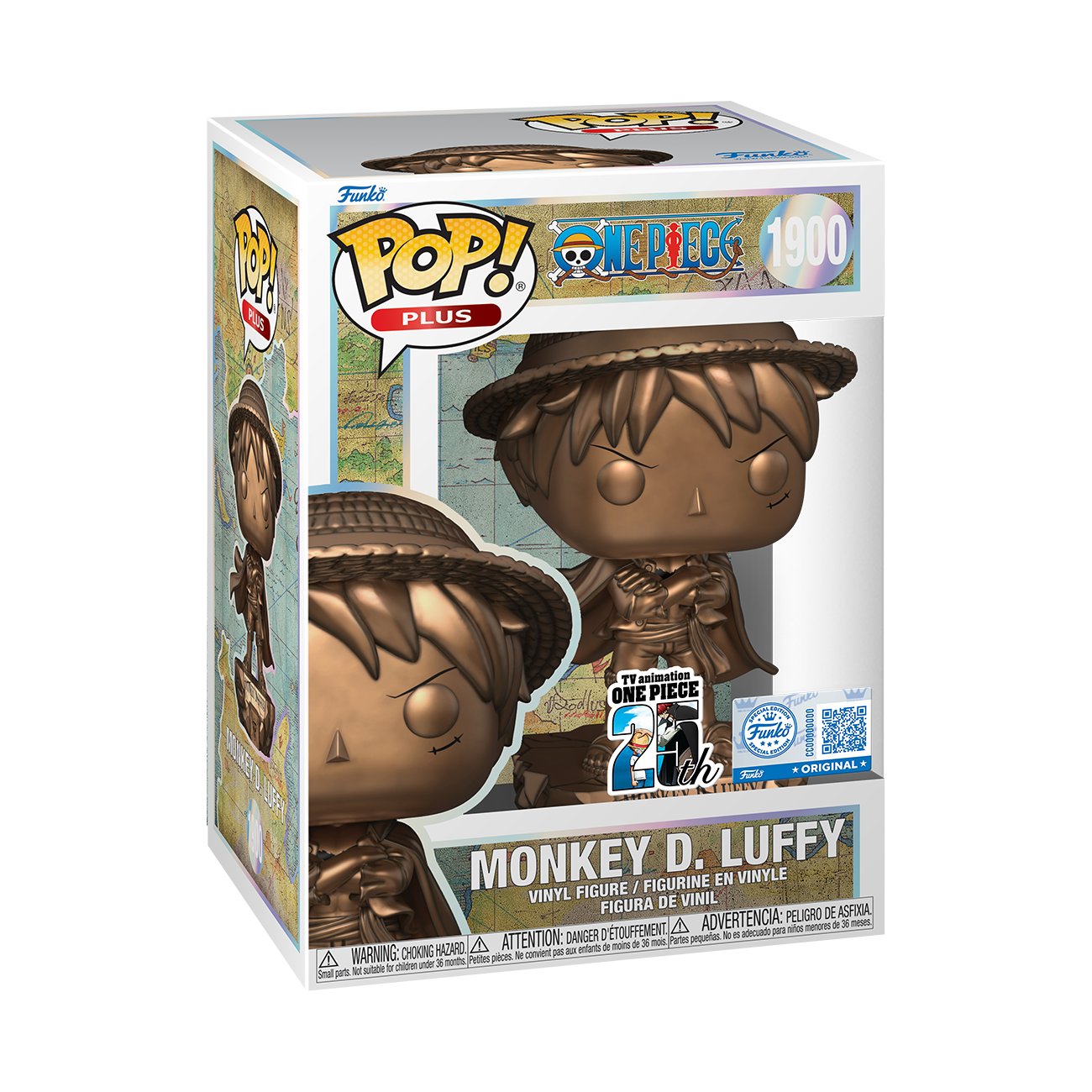 One Piece Anime 25th Anniversary Funko POP Plus Statues Revealed