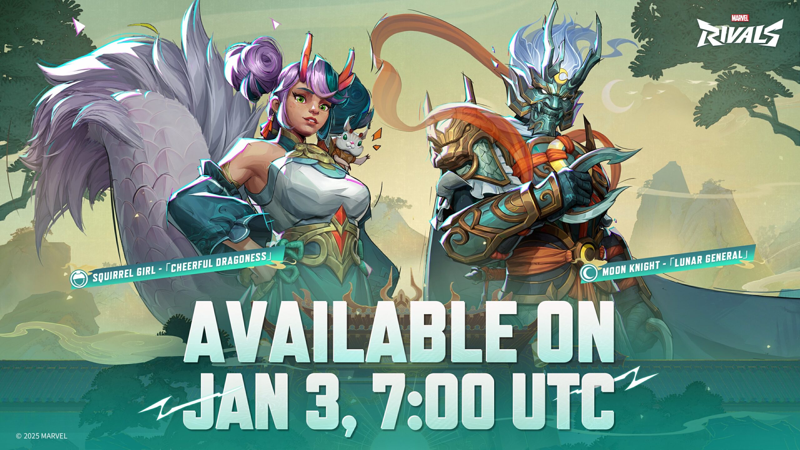 Marvel Rivals Announces New Costumes for Moon Knight and Squirrel Girl