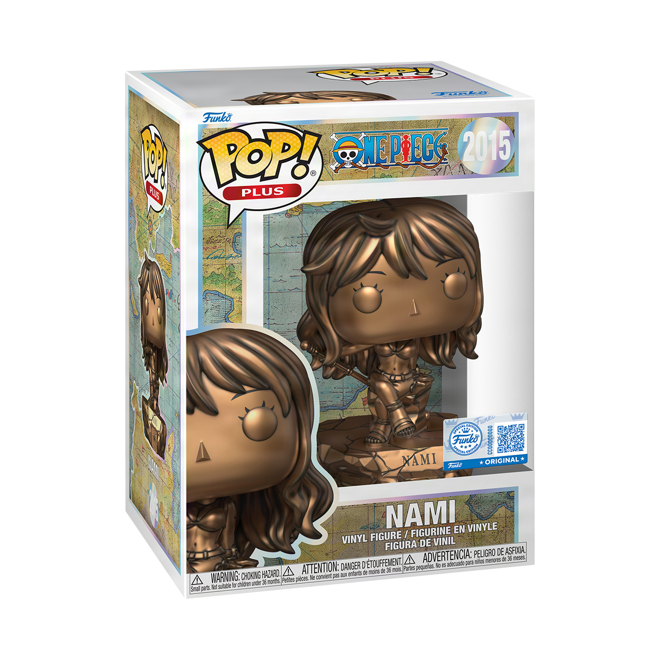 One Piece Bronze Usopp and Nami Funko POP Plus Statues Revealed