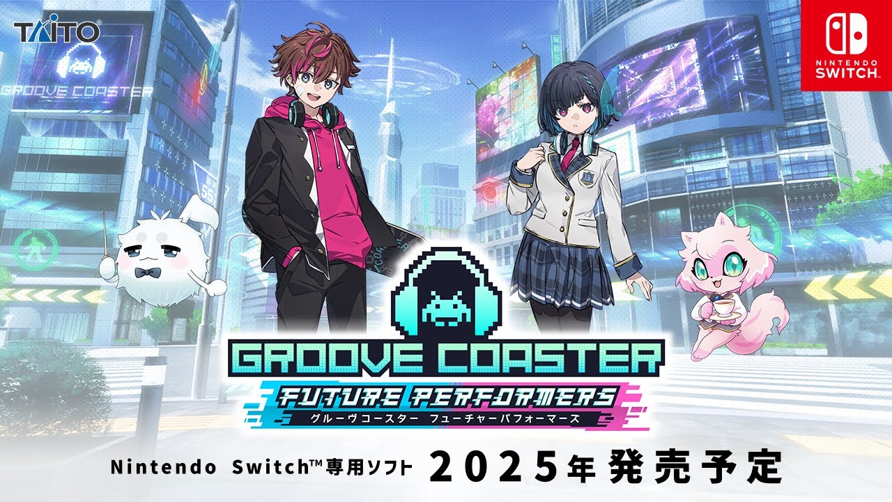 Groove Coaster: Future Performers Revealed for Switch