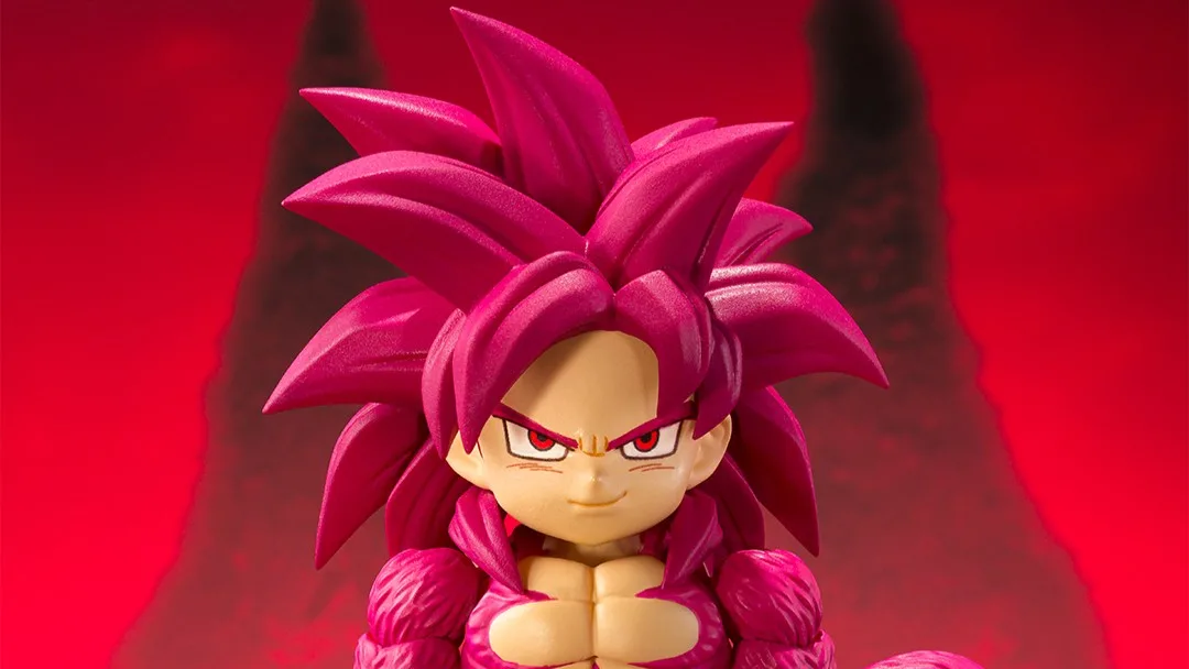 Dragon Ball Daima Super Saiyan 4 Goku Mini Figure Revealed