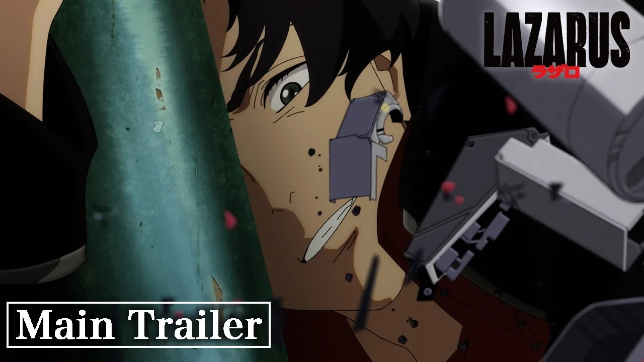 Lazarus Anime Main Trailer and Key Visual Unveiled