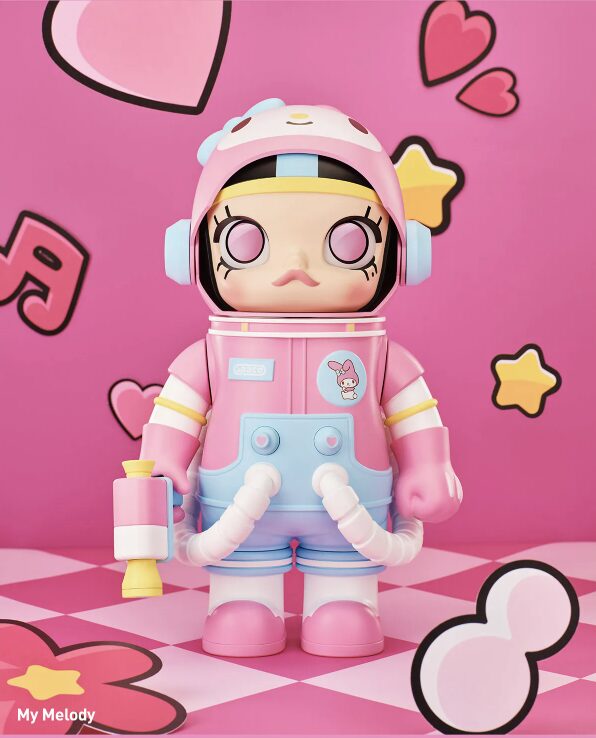 流行音乐厅发布大型空间莫莉400％hello kitty and friends系列人物 - Mzdya.com