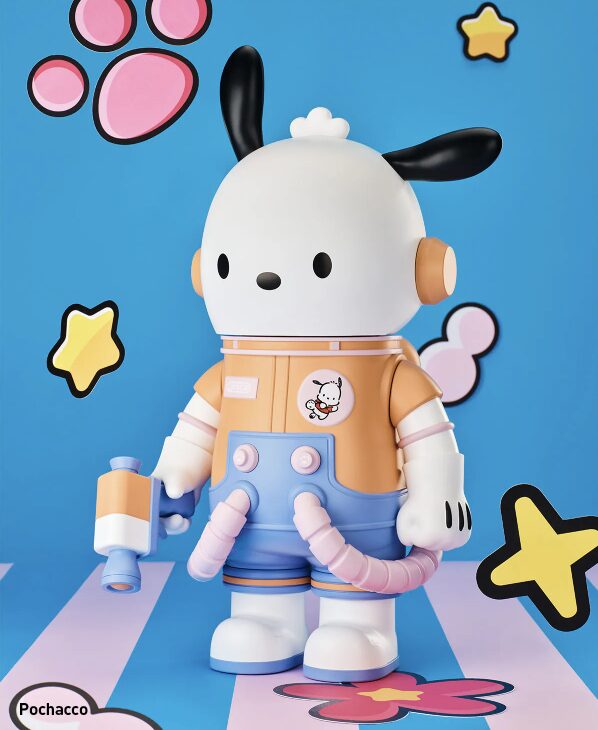 流行音乐厅发布大型空间莫莉400％hello kitty and friends系列人物 - Mzdya.com