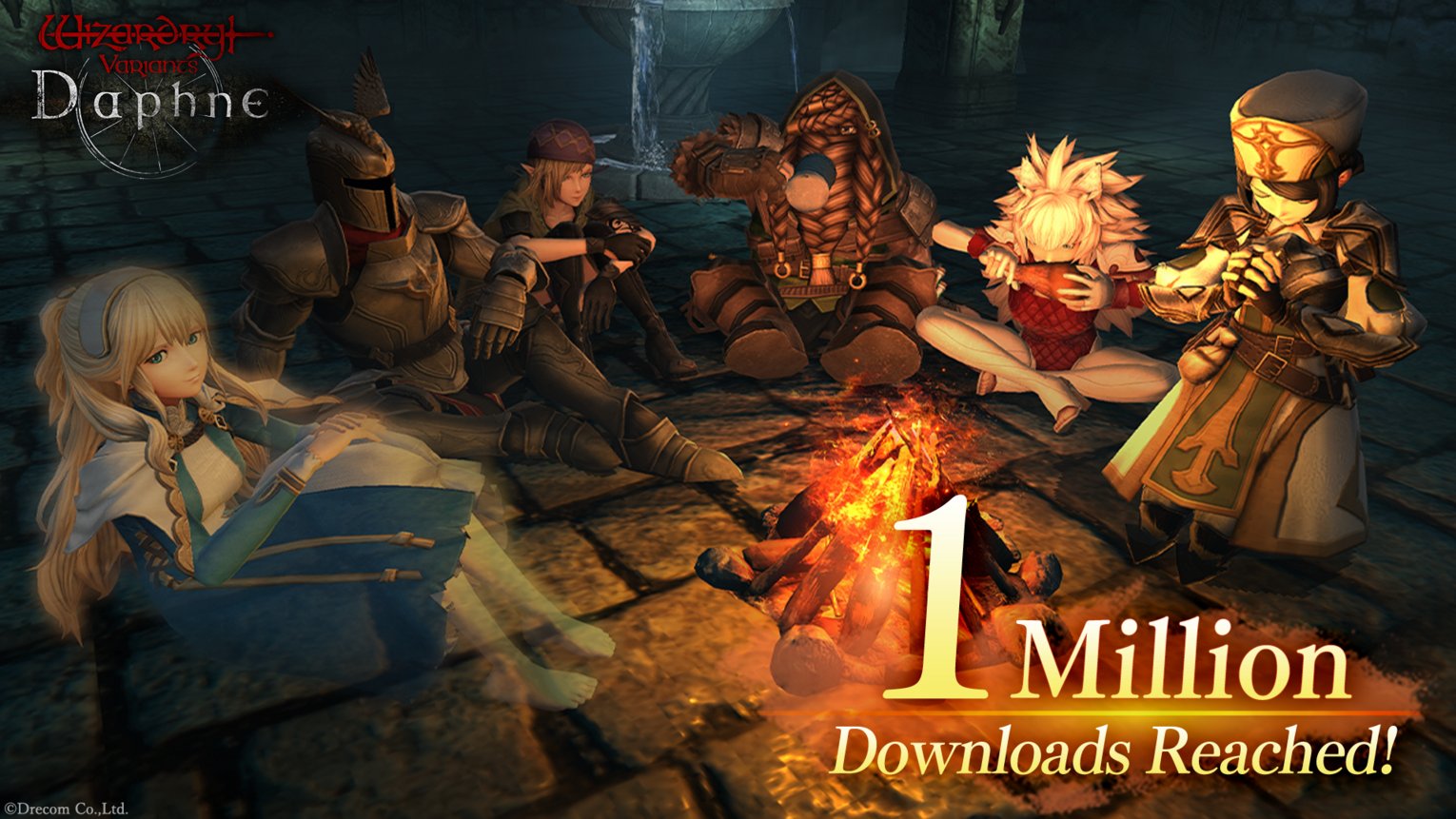 Wizardry Variants Daphne Surpasses 1 Million Downloads