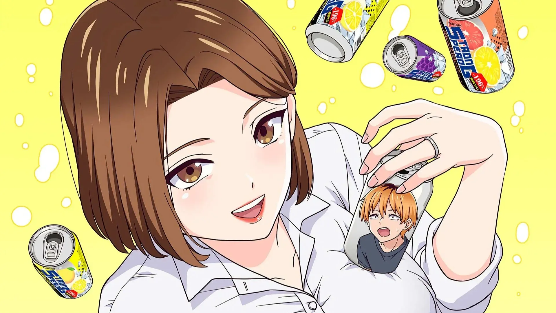 Chuhai Lips: Canned Flavor of Married Women Anime Premieres in July 2025