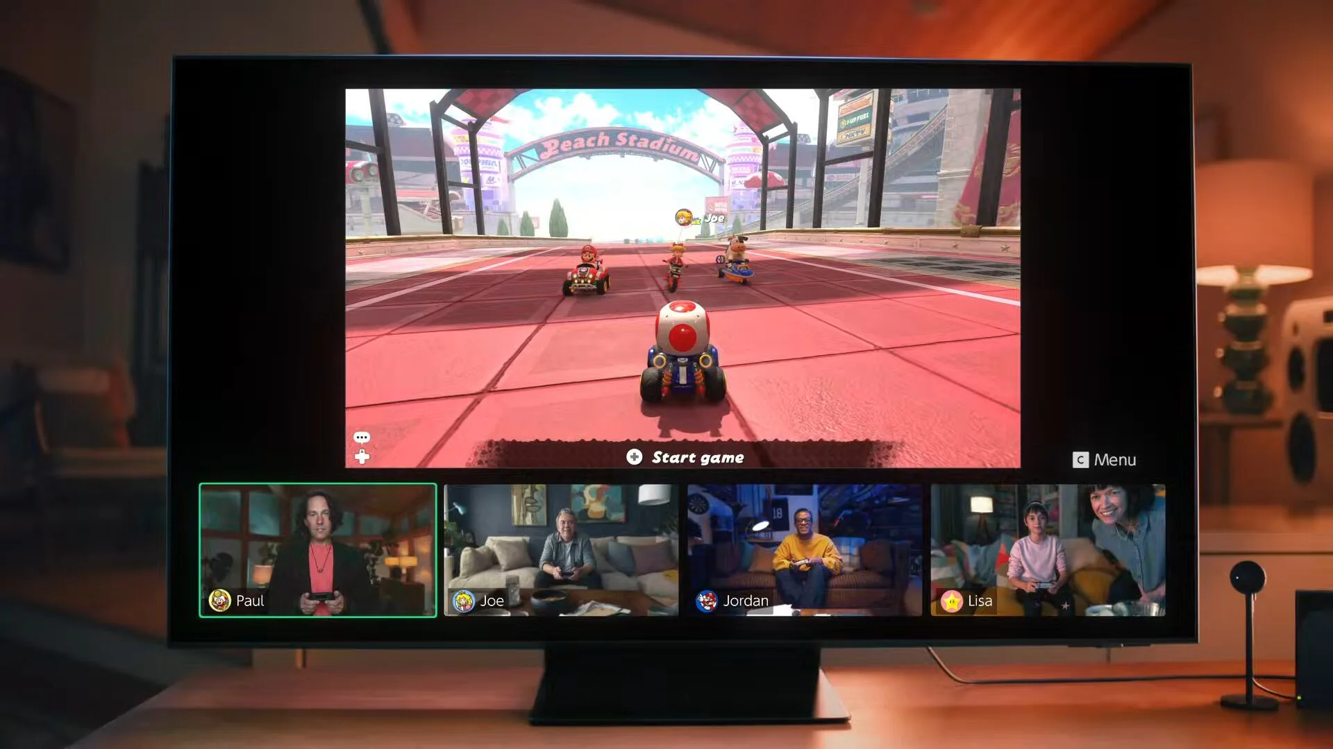 Nintendo Switch 2 상업 기능 Paul Rudd - GAMINGDEPUTY KOREA