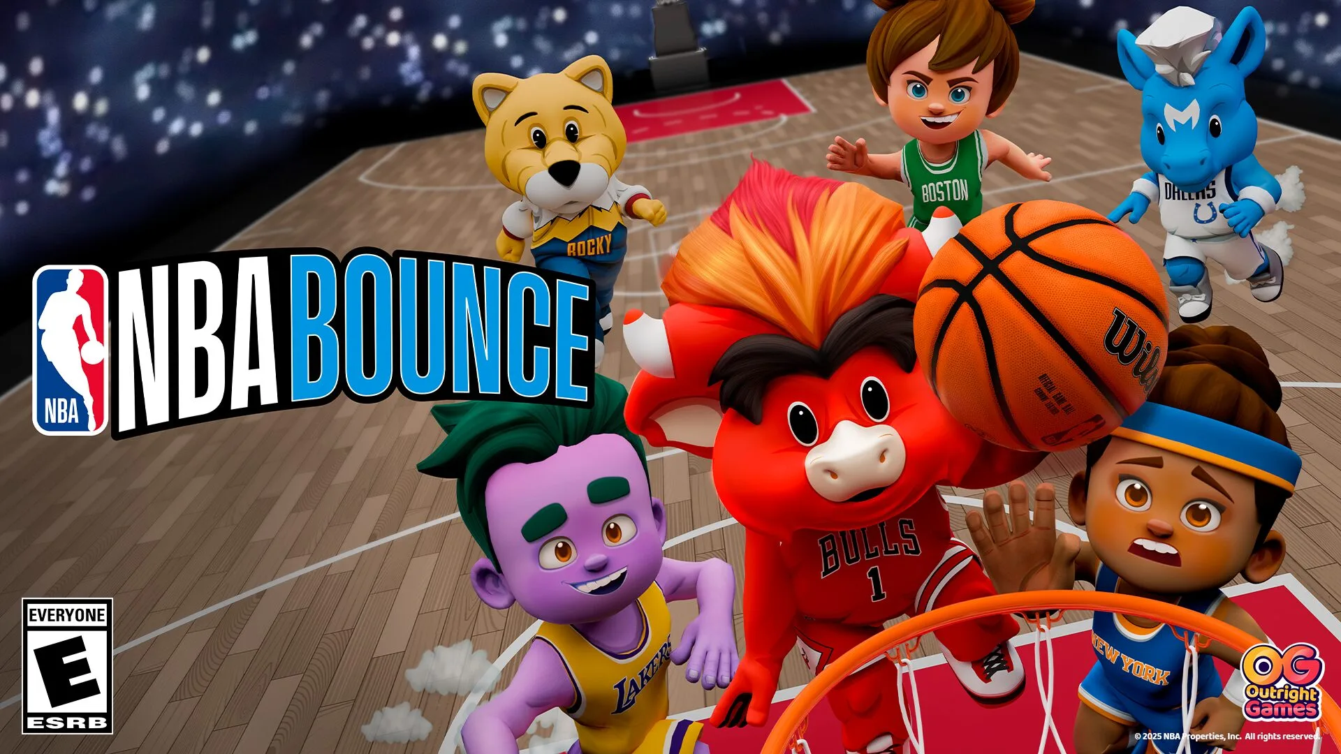 NBA Bounce Announced for Consoles and PC, Launches September 2025
