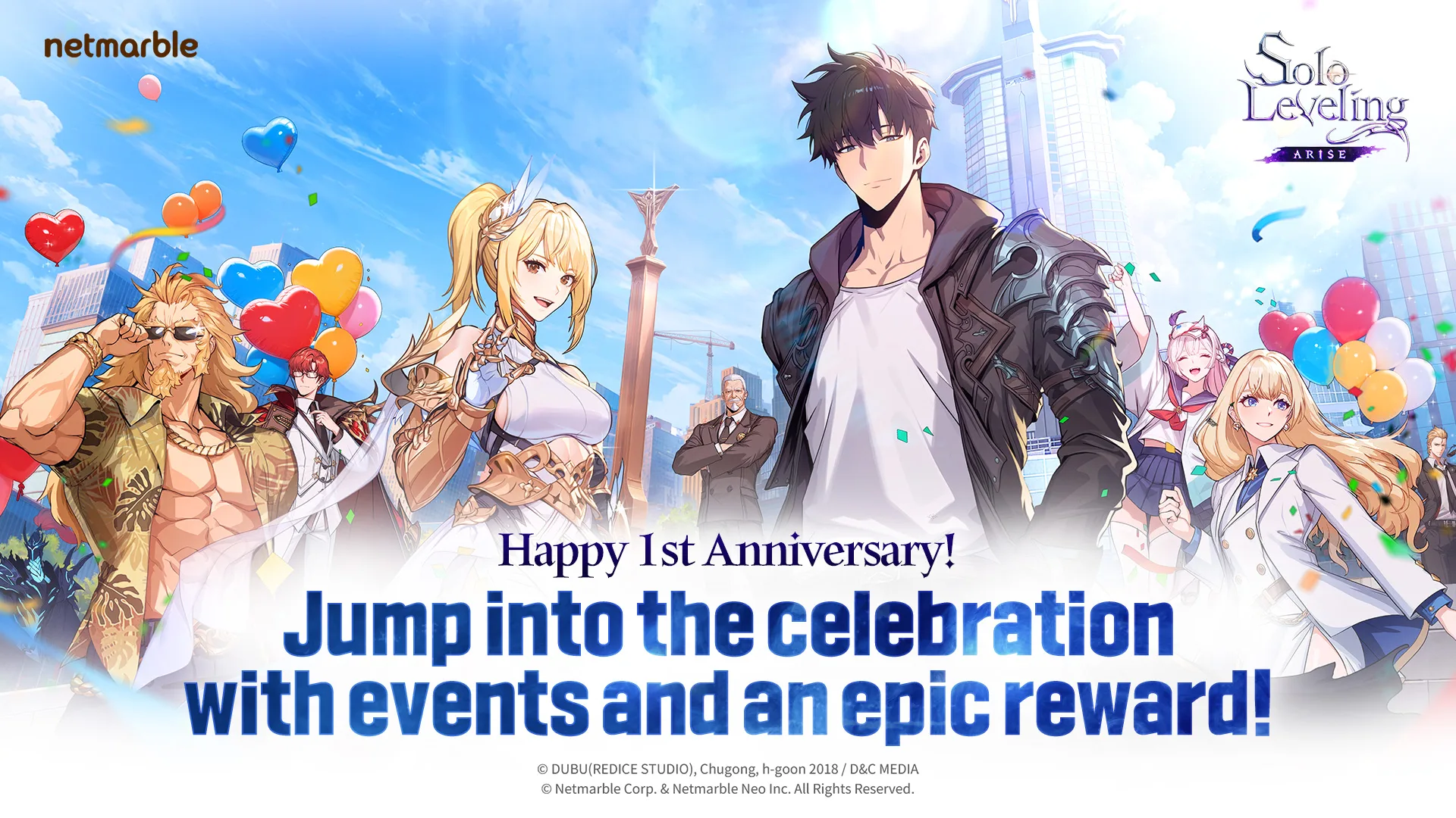 Solo Leveling: ARISE 1st Anniversary Update Now Available