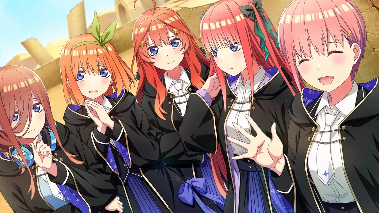 MAGES. Reveals New The Quintessential Quintuplets Dungeon RPG
