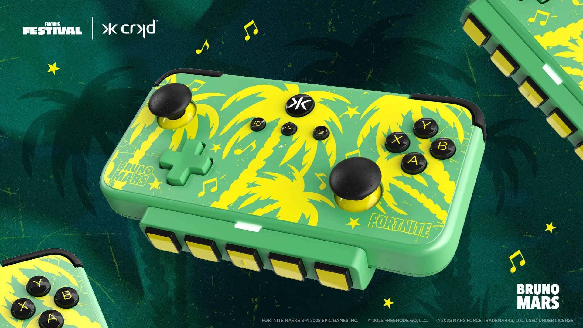 CRKD Reveals New NEO S Bruno Mars Fret Edition Controller