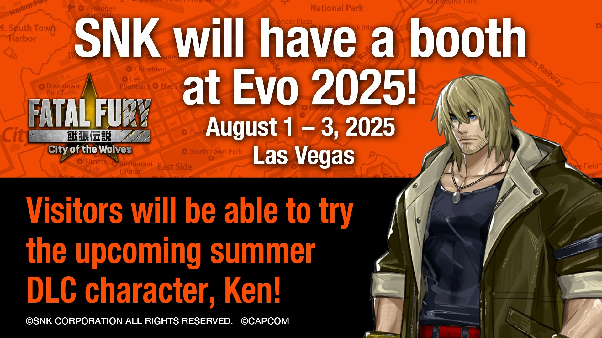 Fatal Fury: City of the Wolves DLC Character Ken Masters Will Be ...