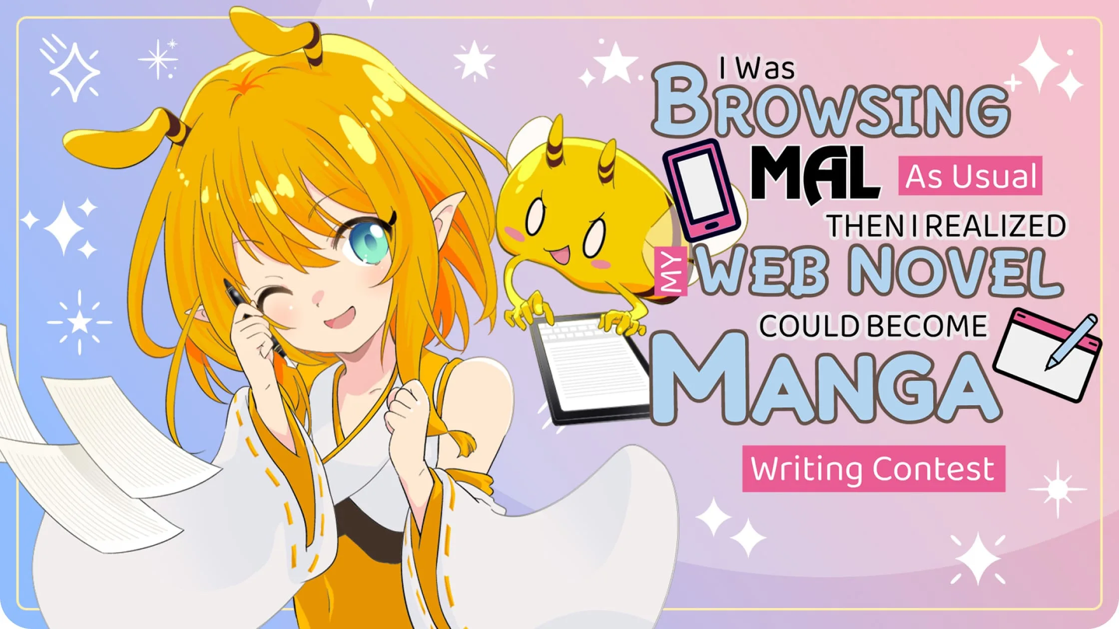NOVELOUS Opens 'My Anime List x Honeyfeed' Writing Contest