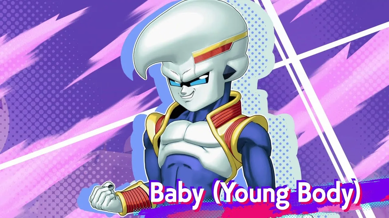 DRAGON BALL GEKISHIN SQUADRA Reveals Playable Character Baby (Young Body)