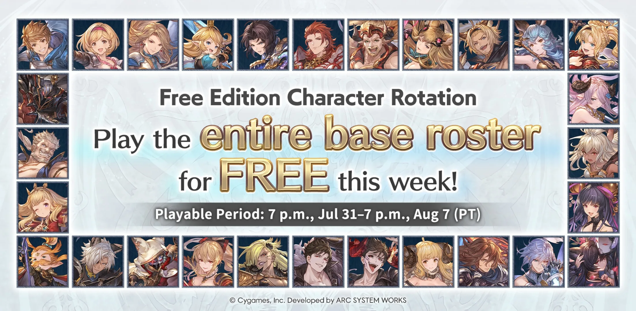 Granblue Fantasy Versus: Rising Unlocks Full Base Roster for Free ...