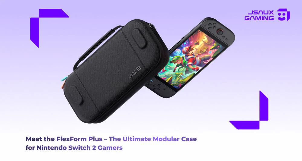 JSAUX Reveals FlexForm Plus Travel Case for Nintendo Switch 2