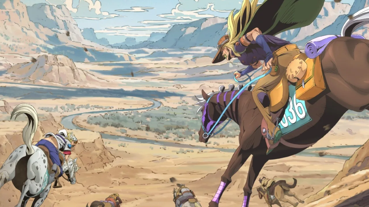 JoJo's Bizarre Adventure Part 7 – Steel Ball Run Anime Staff and ...