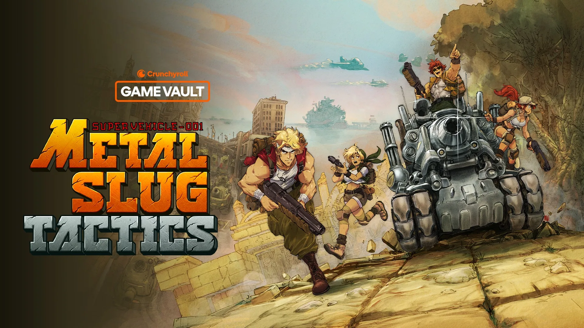 Crunchyroll Game Vault to Add Metal Slug Tactics, Grisaia Phantom ...