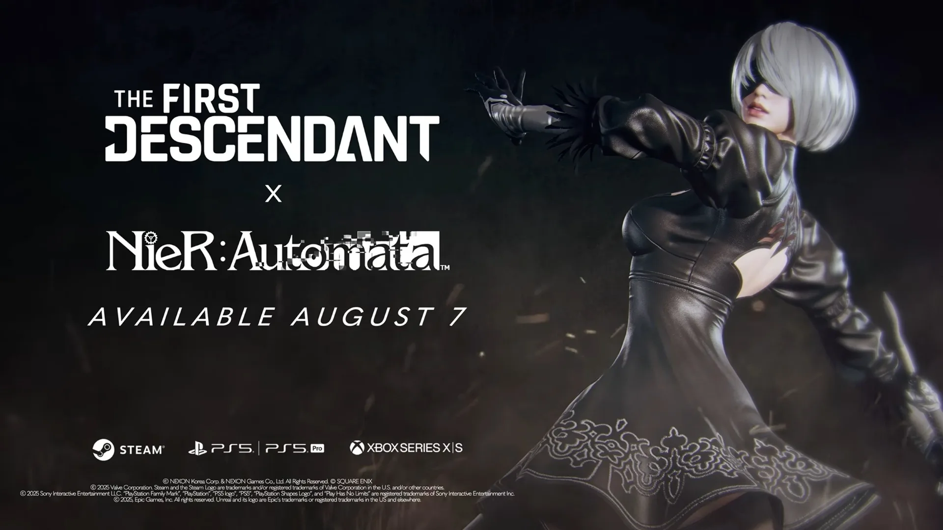 The First Descendant x NieR: Automata Collaboration Begins August 7
