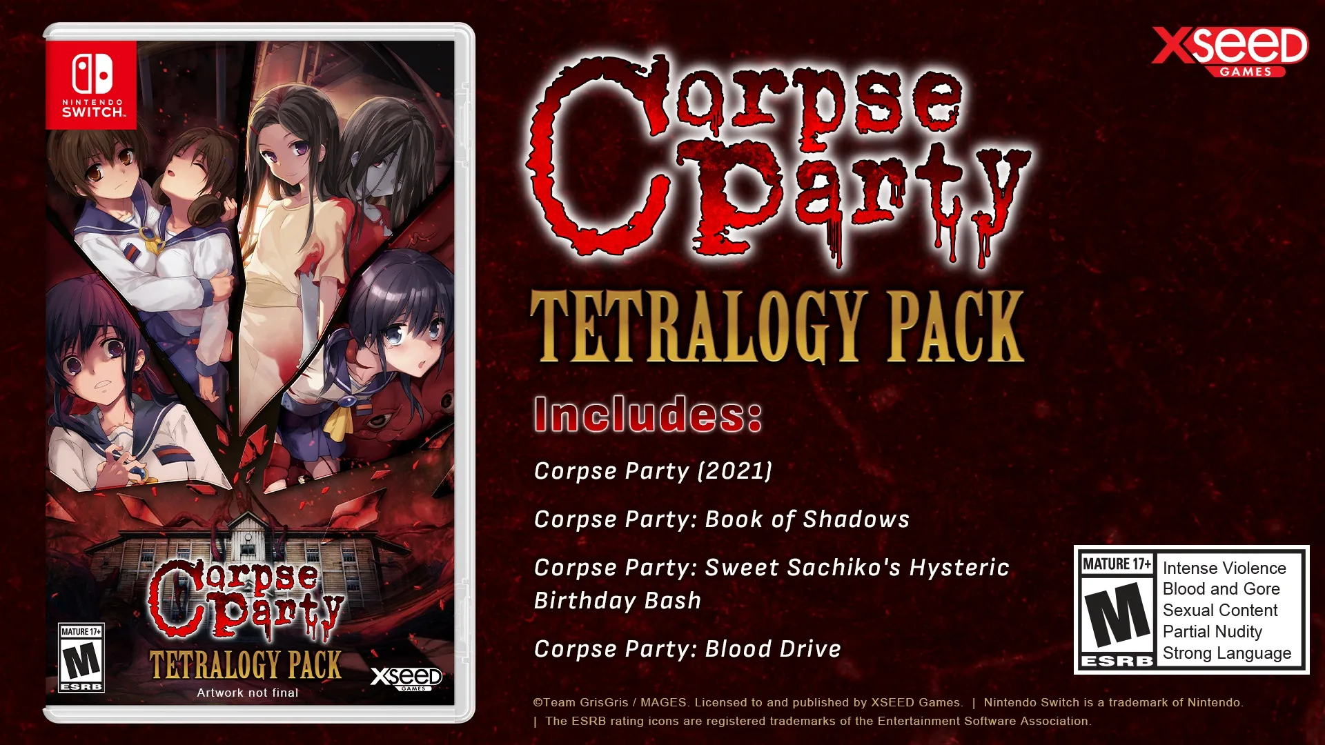 Corpse Party Tetralogy Pack is Coming to the West in 2025