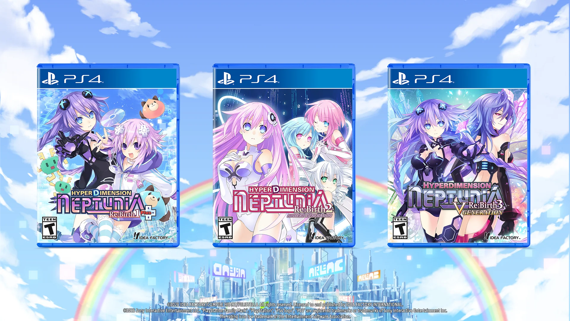 Hyperdimension Neptunia Re;Birth Trilogy PS4 Physical Pre-Orders Now ...