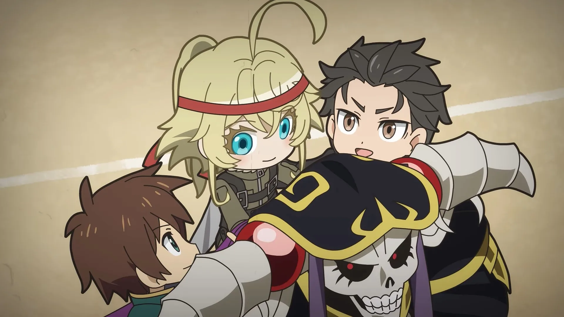 Isekai Quartet Season 3 Trailer Reveals More Cast Members