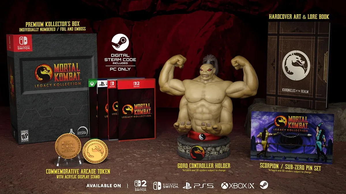 Mortal Kombat: Legacy Kollection Physical Editions Now Available to Pre ...