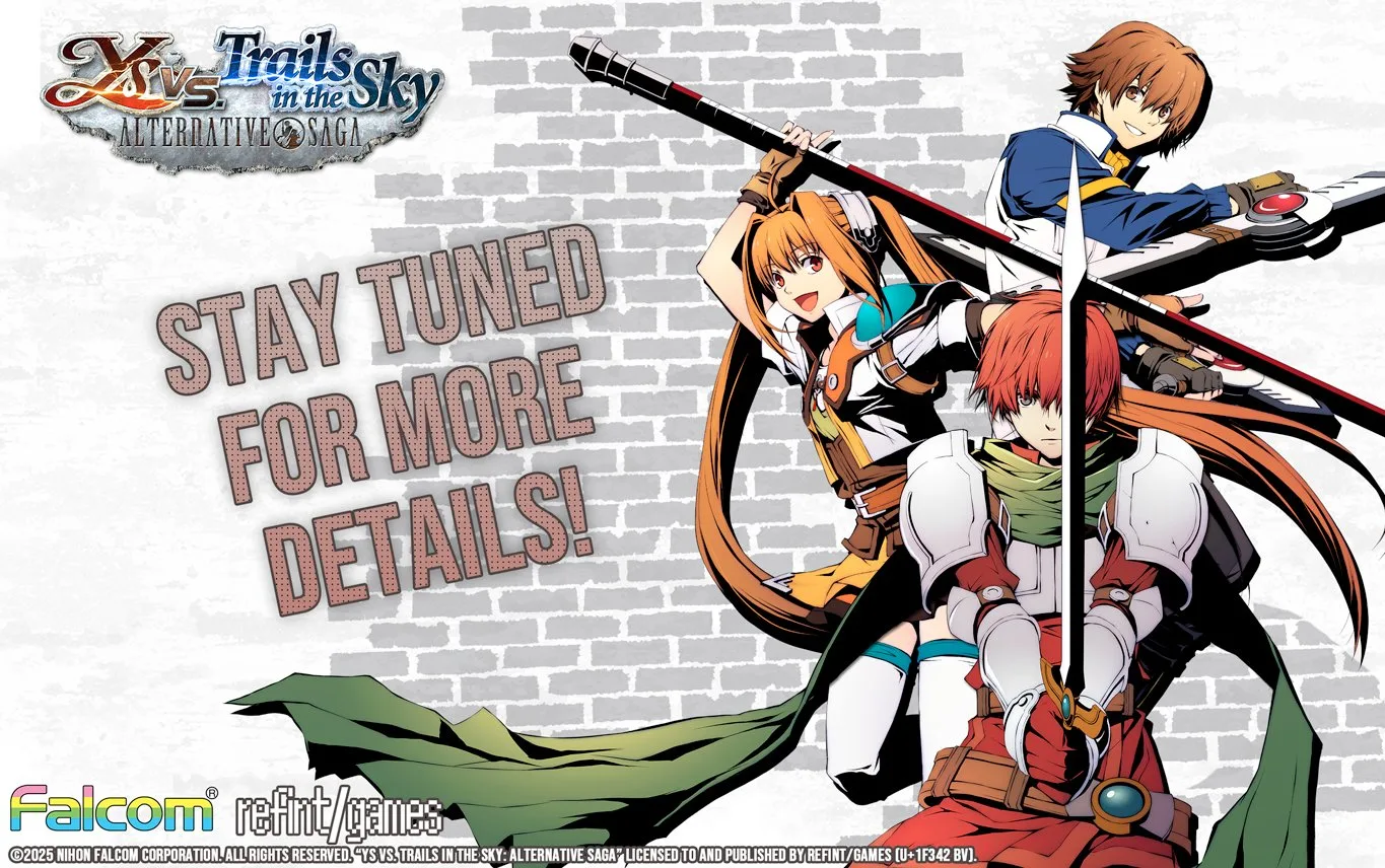 Ys vs. Trails in the Sky: Alternative Saga Delayed 'By a Few Months'