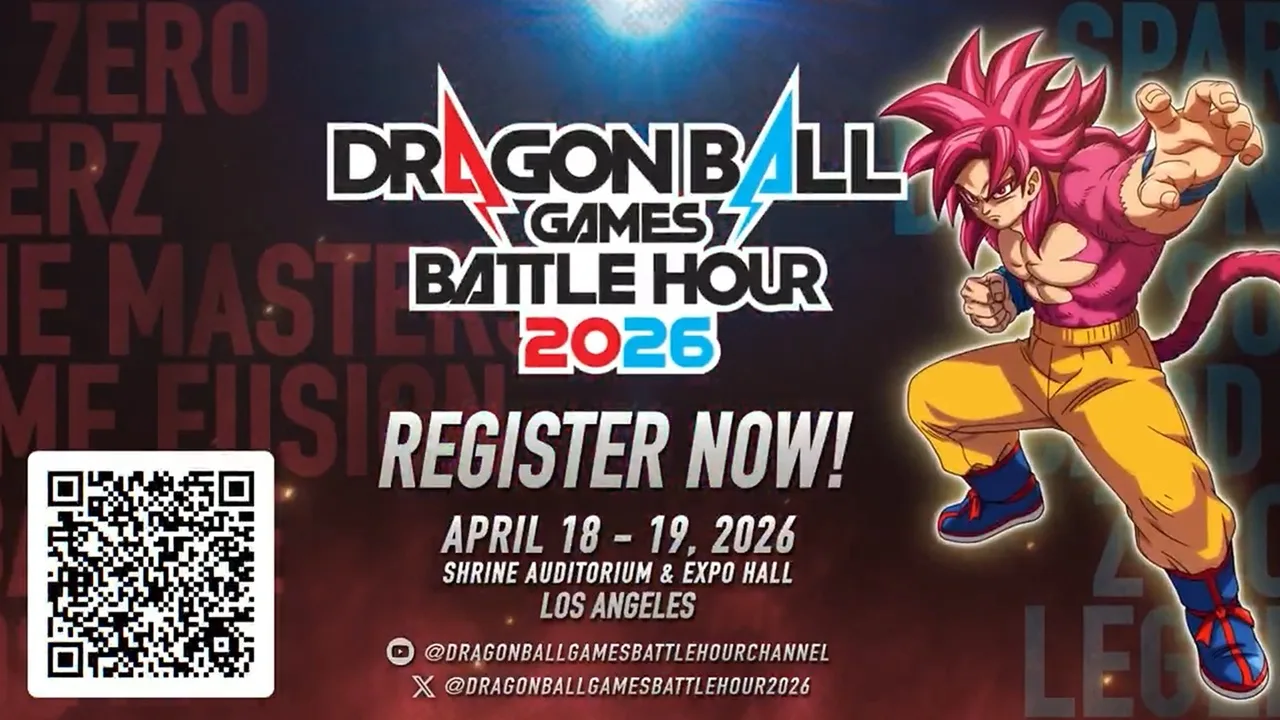 Dragon Ball Games Battle Hour 2026 is Set for April 18-19