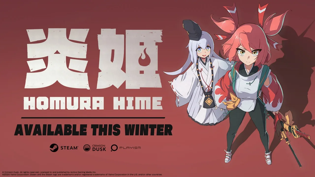 Homura Hime Releases This Winter on Steam
