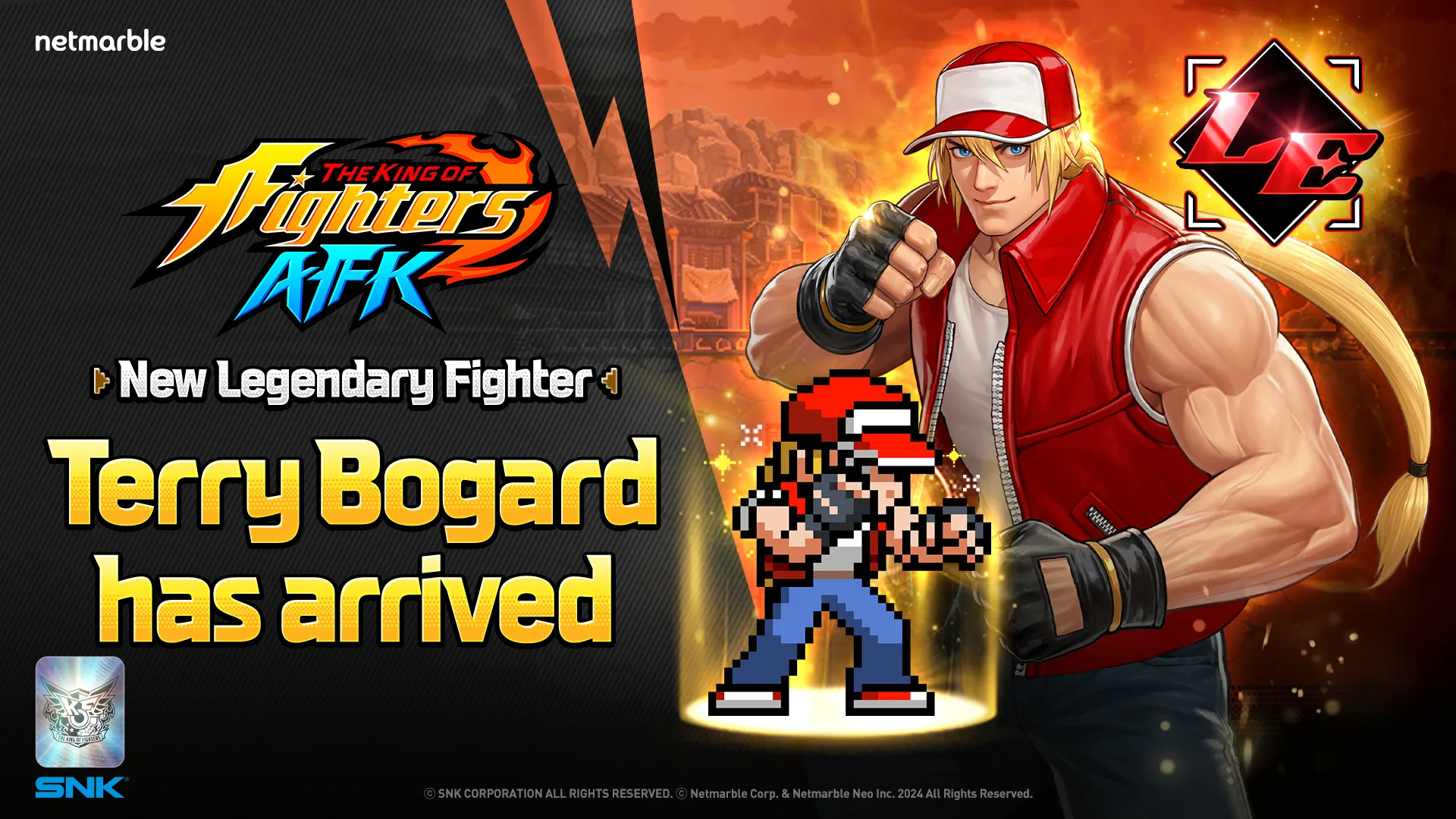 THE KING OF FIGHTERS AFK Update Adds Terry Bogard